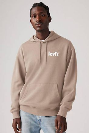 Levi's Sweat Shirt Graphique Relaxed - Homme - Neutral / Soil Loyal Vw Fungi Body White Text Logo - 2XL