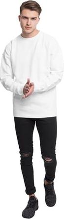 Urban Classics Herren Sweat Crewneck Pullover, Weiß, 3XL EU