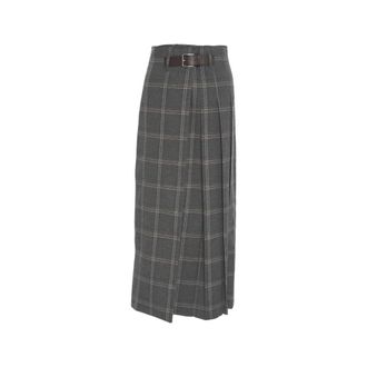 Department Five Gilles Maxi Rock - - Skirts - Damen - Grau - S