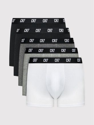 CR7 Cristiano Ronaldo Boxershorts-Set Basic Trunk 5-Pack 8106-49-2400 Grau