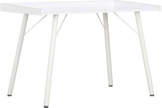 vidaXL Bureau Blanc 90x50x79 cm