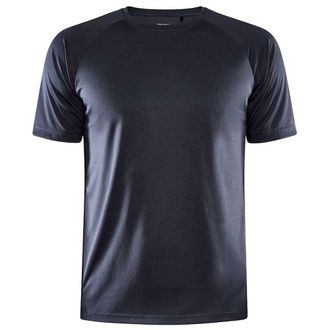 Craft CORE Unify Training Tee M Monument XXL - Funktionsshirt Herren Kurzarm, Sportshirt, atmungsaktiv, schnelltrocknend, recyceltes Material, Fitnessshirt,