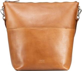Jost Cuir sac &agrave; &eacute;paule sac pour tablette Rana Shoulder Bag Cognac brun