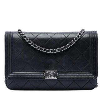 Chanel Pre-owned Boy Wallet on Chain - - Pre-owned - Damen - Schwarzk - ONE SIZE