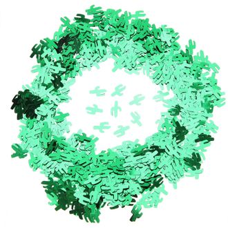 Artibetter 5 Beutel Kaktus Papier Konfetti Party Tischkonfetti aus Papier Bunte Dekoration f&uuml;r Karneval Geburtstag Selbstgemacht Bastelprojekte Festival Party Zu