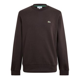 Lacoste Sweatshirt f&uuml;r Herren, Rundhalsausschnitt, Fleece (Braun)