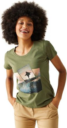 Regatta Damen Filandra Viii T-Shirt, Fourleafclvr, 44