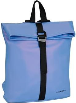New Rebels Mart Los Angeles Sac &agrave; dos d&eacute;perlant - 7l Rolltop - Sac &agrave; la mode pour toutes les aventures - Sac &agrave; dos d&eacute;perlant Unisex - violet clair m&eacute;tallique