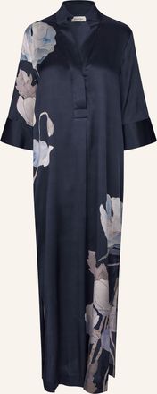 Kudibal Copenhagen Dea Kudibal Kleid Helga Mit Seide Und 3/4-Arm blau