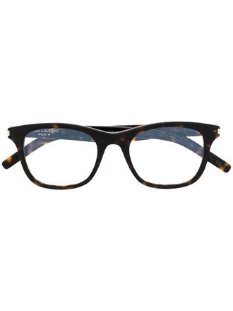 Saint Laurent Eyewear lunettes de vue SL 286 Slim - Marron