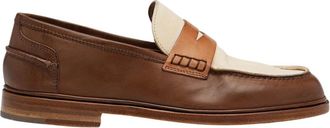 Elia Maurizi Femme, Chaussures, Brun, Taille: 41 EU Pia Penny Loafer