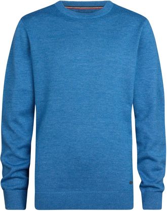 Petrol Industries Strick Basic Pullover Absaroka Blau 176