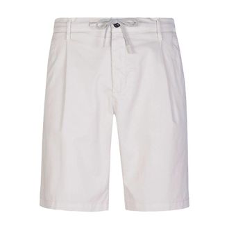 Eleventy Baumwoll-Jogger-Bermudashorts - - Shorts - Herren - Wei&szlig; - W31