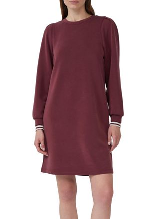 s.Oliver Scuba-Kleid mit Faltendetail am Arm