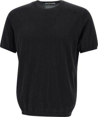KANGRA Homme, Pulls, Noir, Taille: 2XL T-shirt en Soie et Coton