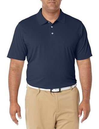 Amazon Essentials Polo de Golf à Manches Courtes, Évacuation de lHumidité et Séchage Rapide Homme, Bleu Marine Foncé, XXL