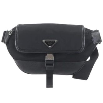 Prada Sac Bandouli&egrave;re Vintage Pre-owned - Homme - Pre-owned - Noir - Taille: ONE Size