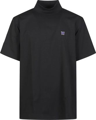 Needles Homme, Tops, Noir, Taille: L T-shirt &agrave; col montant