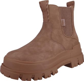 Buffalo Schlupf-/Rei&szlig;verschlu&szlig;stiefelette Warmfutter bis 35mm Absatz (casual) ASPHA CHELSEA WARM