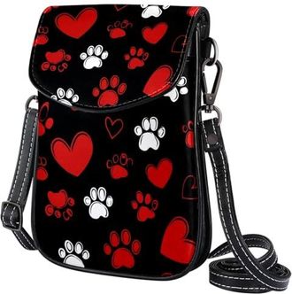 Generic Petit sac à bandoulière en cuir pour femme, imprimé libellule, sac à bandoulière décontracté avec sangle réglable, pour le shopping, la randonnée, un 