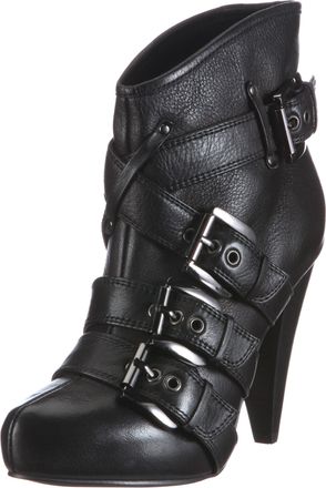 Buffalo London 114046 110-2200 SAUVAGE LEATHER BLACK 01, Damen Stiefel, Schwarz (BLACK 01), EU 38