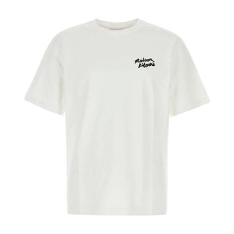 Maison Kitsun&eacute; Herren, Oberteile, Wei&szlig;, XLGr&ouml;&szlig;e