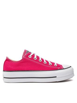 Converse Sneakers aus Stoff Chuck Taylor All Star Lift Platform Ox A11539C Rosa