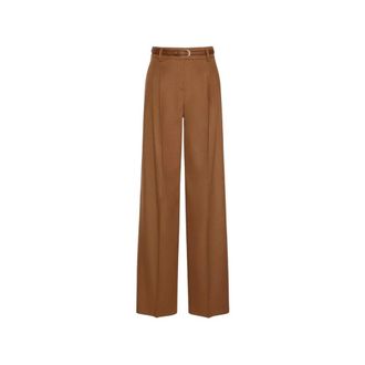 Max Mara Cocco Wide Hosen - - Trousers - Damen - Braun - 2XS