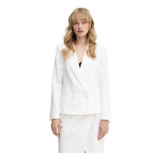 A|X Armani Exchange Damen, Jacken, Wei&szlig;, MGr&ouml;&szlig;e