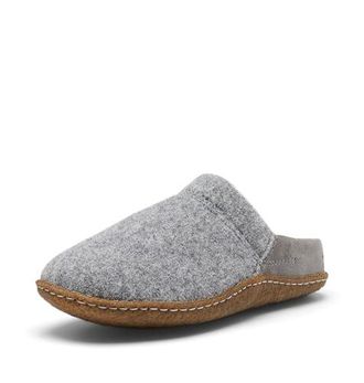 Sorel Femme Chaussons, NAKISKA SCUFF, Gris (Quarry)/Marron (Natural), Taille EU 39