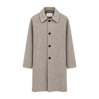 Amaranto Amar&aacute;nto - Manteau droit - Homme - Manteaux - Brun - Taille: L