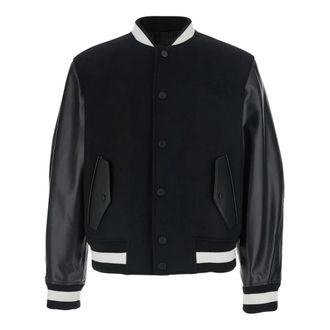 Givenchy Blouson aus Materialmix - - Jackets - Herren - Schwarzk - L