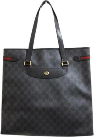 Gucci unisex, Pre-owned, Noir, Taille: ONE Size Sac cabas vintage Pre-owned