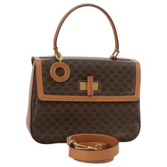 Celine Pre-owned Cuir sacs-celine - Femme - Pre-owned - Brun - Taille: ONE Size
