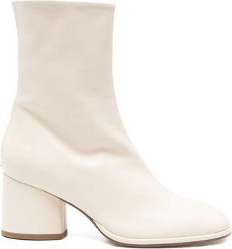 Aeyde Femme, Chaussures, Blanc, Taille: 41 EU Ayla Bottes &agrave; Bout Rond
