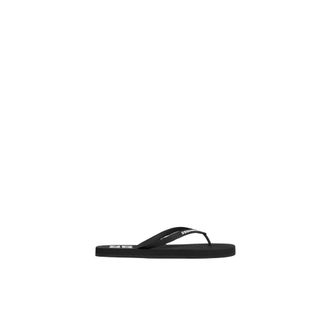Dsquared2 Homme, Chaussures, Noir, Taille: 41 EU Logo Flip Flops