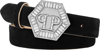 Philipp Plein Gürtel - Gürtel Hexagon - Gr. 100 - in Schwarz - für Damen