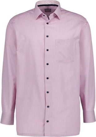 Olymp Herren Hemd rot gestreift