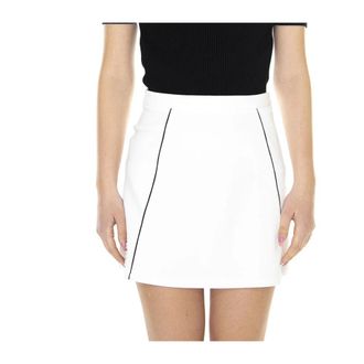 Lacoste Kurzer Rock - - Skirts - Damen - Wei&szlig; - M