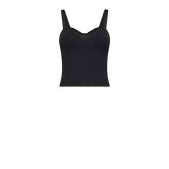 Silvian Heach Damen, Oberteile, Schwarzk, MGr&ouml;&szlig;e