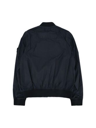 Stone Island Lightweight Polyamide Bomber Jacket - Blue