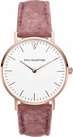 Paul Valentine Quarzuhr - - Accessories - Damen - Rosa - ONE SIZE