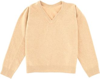 Maison Margiela Wool Jersey Jumper - Beige
