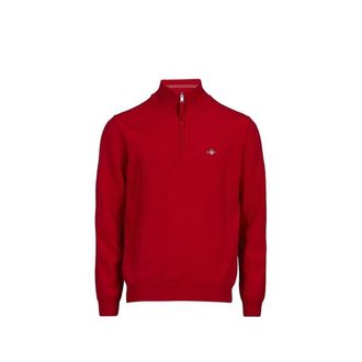 GANT Pull col montant zipp&eacute; uni en laine