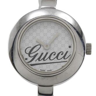 Gucci Pre-owned Edelstahluhr - - Pre-owned - Damen - Grau - ONE SIZE