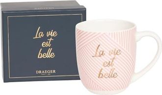 Draeger Draeger Paris - Geschenk-Becher - LA VIE EST BELLE