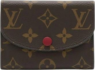 Louis Vuitton Porte-monnaie Rosalie Monogram Pre-owned - Femme - Pre-owned - Brun - Taille: ONE Size