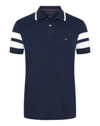 Tommy Hilfiger Poloshirt aus elastischem Baumwoll-Stretch in