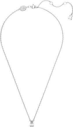 Swarovski collier à détail de breloque - Argent