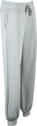 Emporio Armani Emporio Armani Ea7, Femme, Pantalons, Vert, Taille: 42 FR Pantalons de surv&ecirc;tement